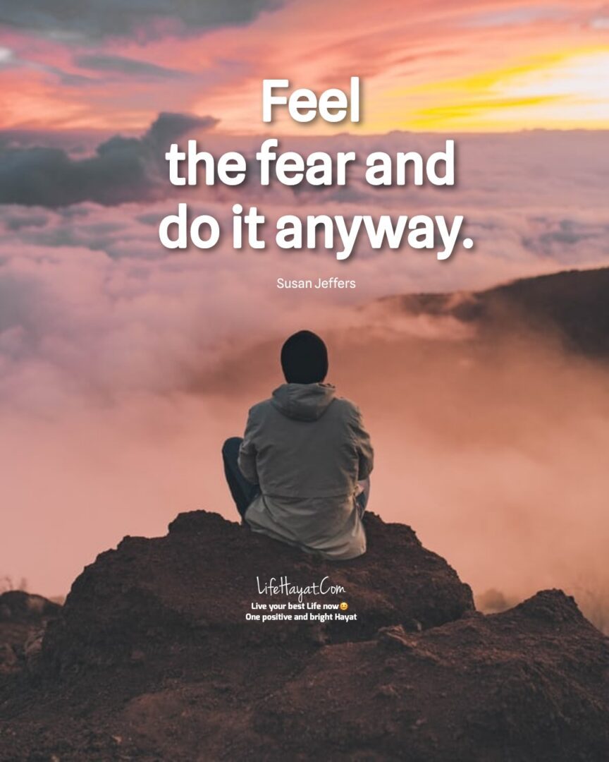 20 Inspirational Quotes On Fear - Best Life Hayat